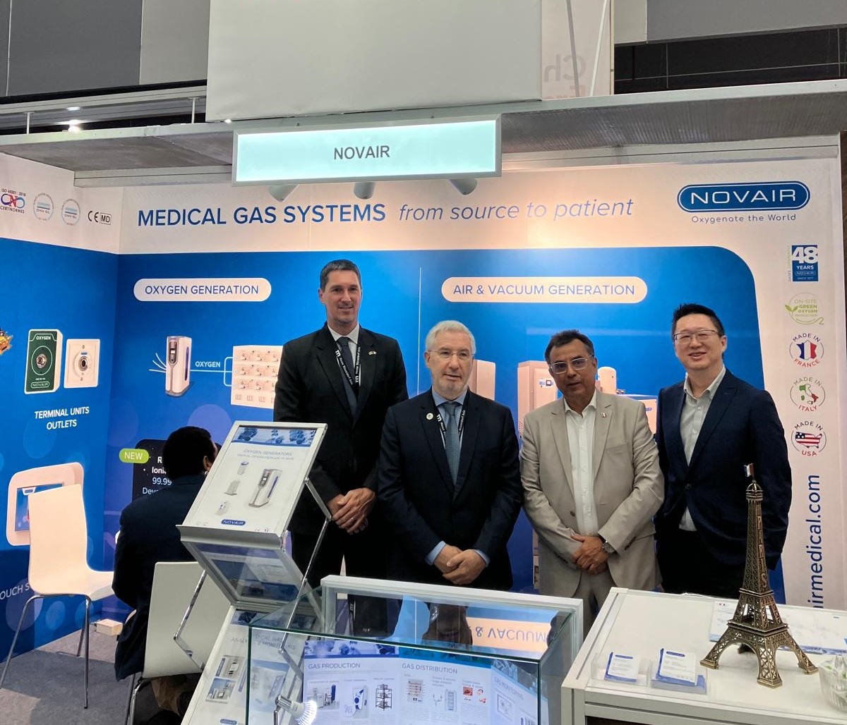 NOVAIR is the worldwide leading manufacturer of on-site gas production