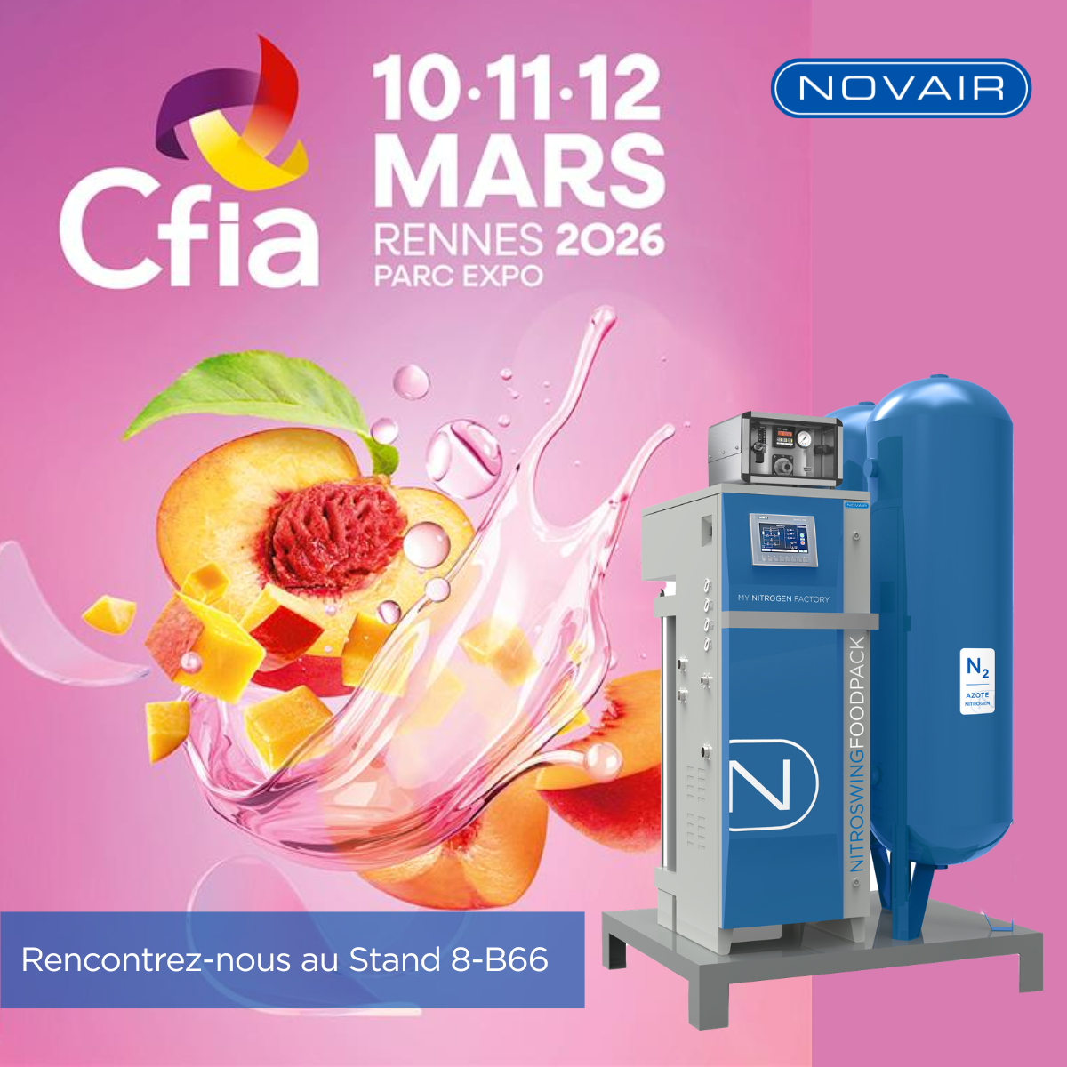 NOVAIR is the worldwide leading manufacturer of on-site gas production