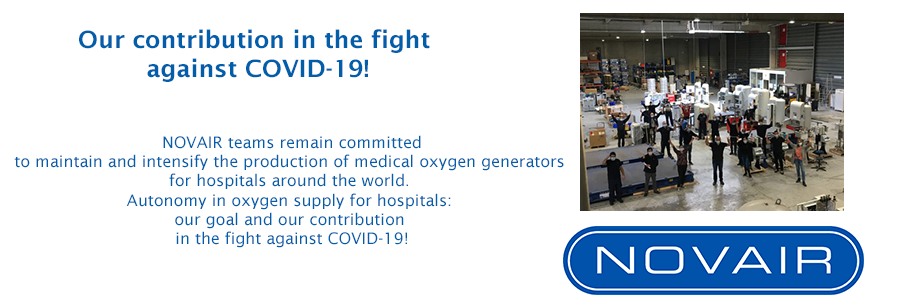 NOVAIR is the worldwide leading manufacturer of on-site gas production